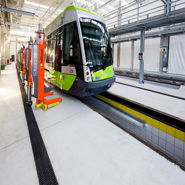 ACO TRAM System Odwodnienia Torowiska Dwutoroweho