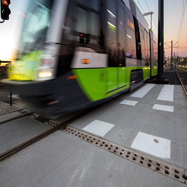 ACO TRAM System Odwodnienia Torowiska Dwutoroweho